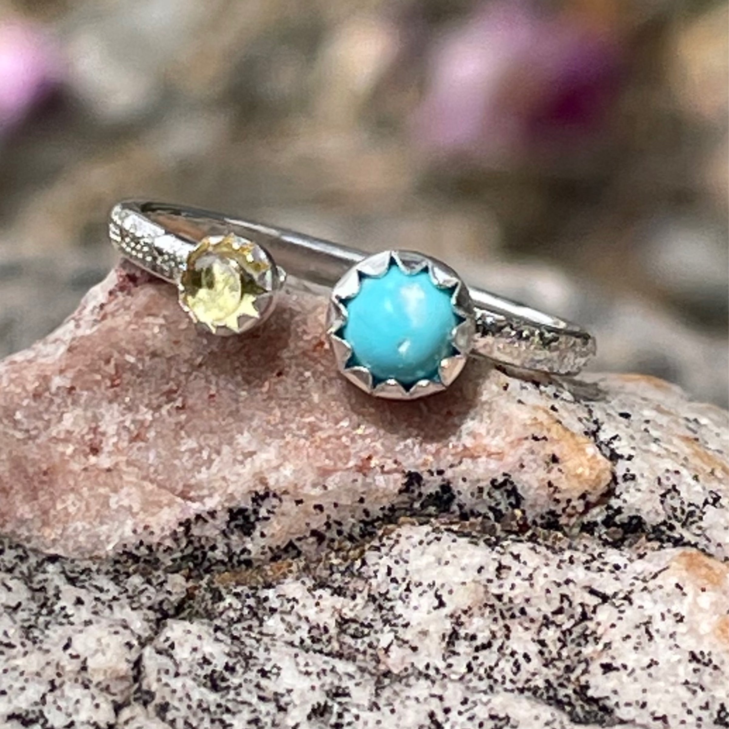turquoise gemstone ring