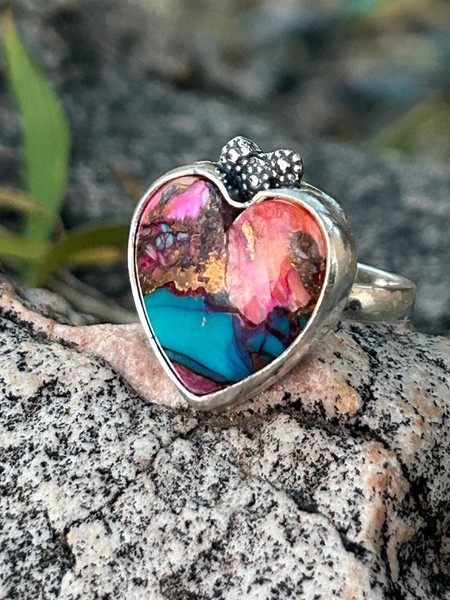 MOJAVE SPINY RING SIZE 9