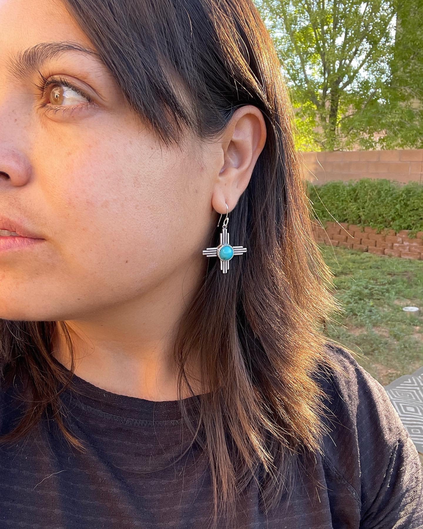 Large Zia earrings | Anka Jewelry Designs